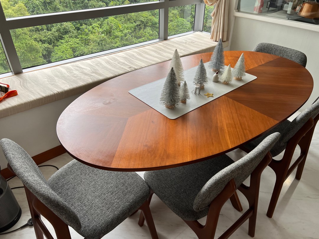 Castlery Dining Table Set, Furniture & Home Living, Furniture, Tables ...