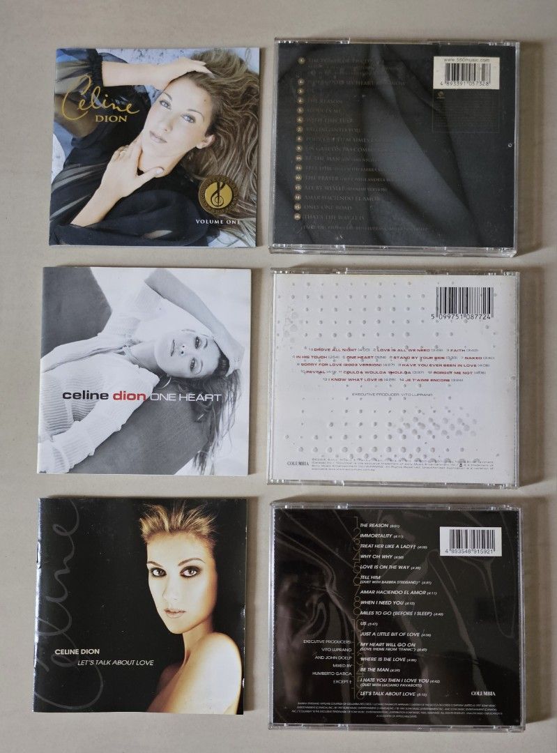CD,Celine Dion,Corrinne May,Hilary Duff,Mariah Carey,Boyz II Men,Alanis ...