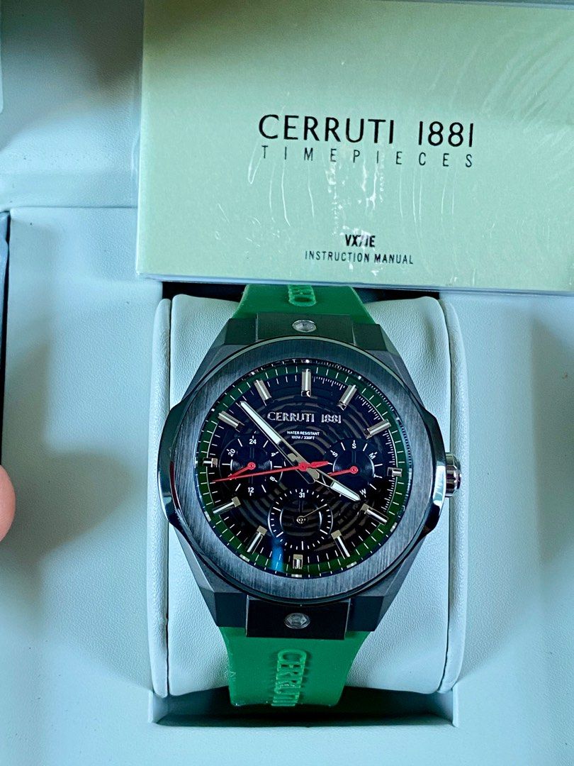 Cerruti 1881 Ruscello Men Chronograph Watch, Men's Fashion, Watches ...