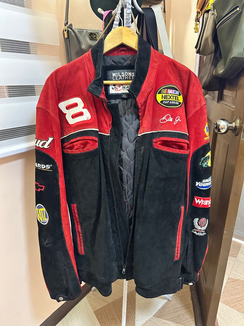 Chase Authentics Nascar Racing Jacket Dale Earnhardt Jr, Men's Fashion ...