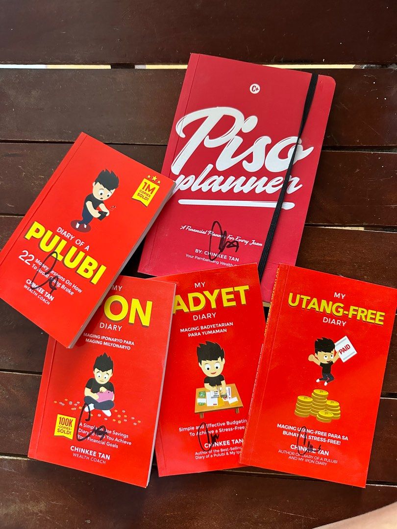 CHINKEE TAN PISO PLANNER COMPLETE SET, Hobbies & Toys, Books ...