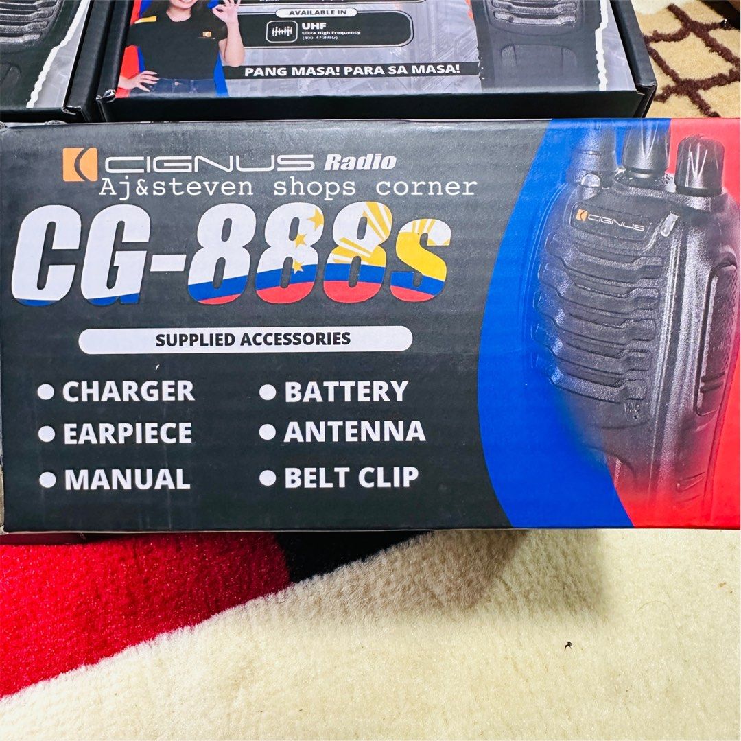Cignus Cg-888s uhf ntc type approved walkie talkie, Mobile Phones ...