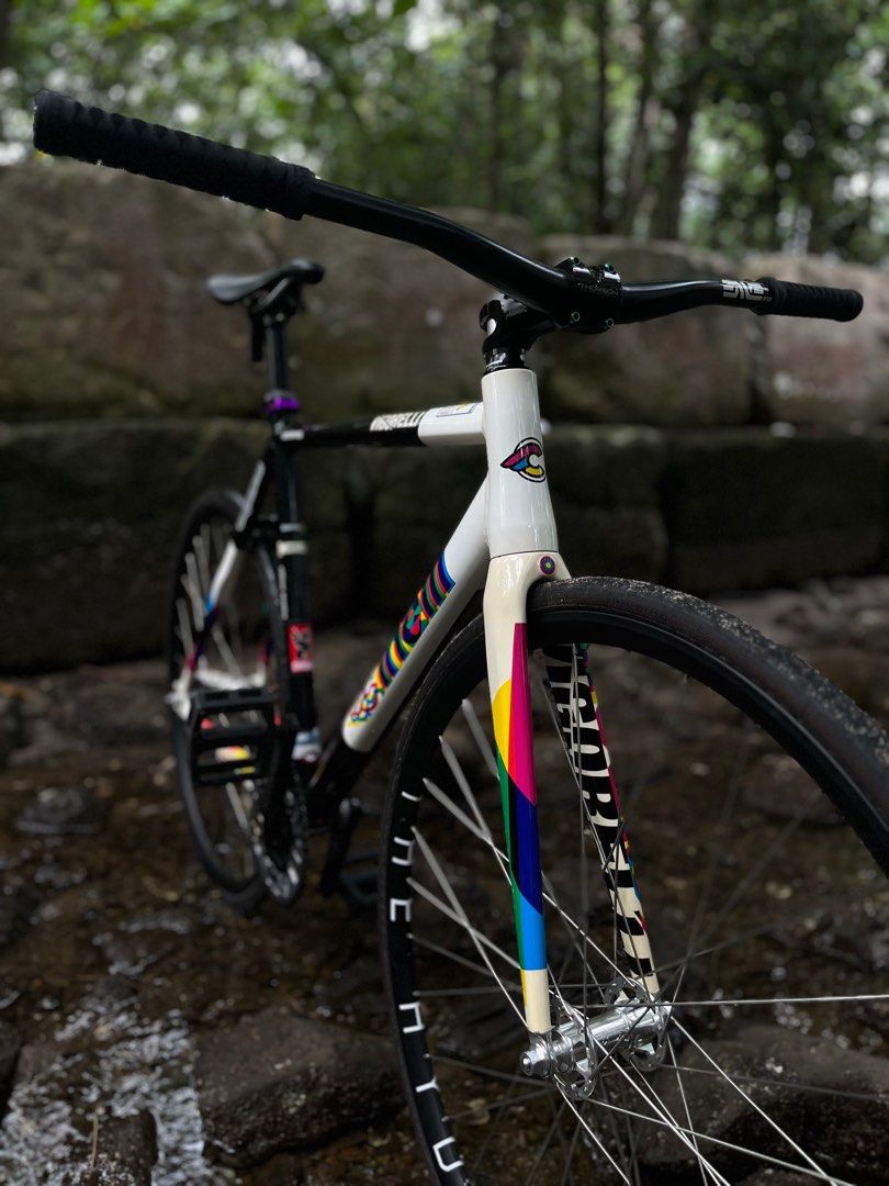 Cinelli Vigorelli Caleido Frameset, Sports Equipment, Bicycles & Parts ...