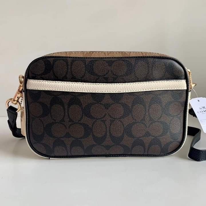 Coach Jes Crossbody In Signature Canvas, Women's Fashion, Bags ...