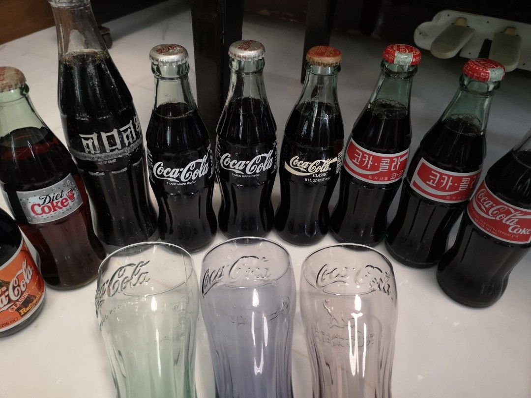 Coca cola glass bottles, Hobbies & Toys, Memorabilia & Collectibles ...