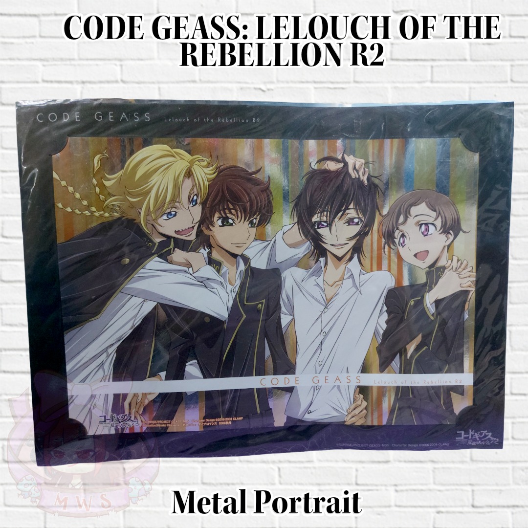 Code Geass Lelouch of the Rebellion R2 Sunrise/Project Geass Official ...