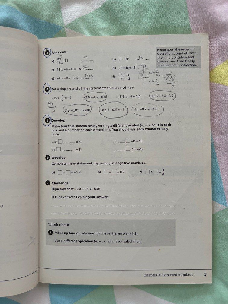 Collins Cambridge Lower Secondary Maths Workbook, Hobbies & Toys, Books ...