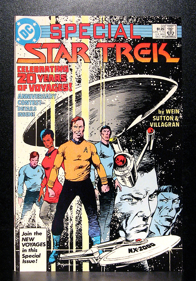 COMICS: DC: Star Trek #33 (1986), 20 years of Voyages - Special ...