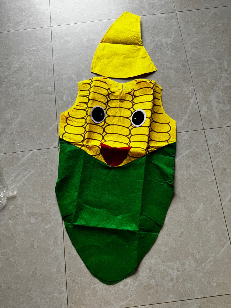 Corn costume, Babies & Kids, Babies & Kids Fashion on Carousell