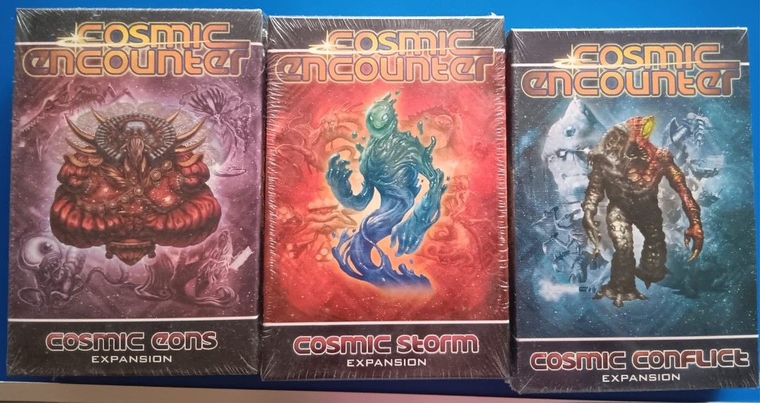 Cosmic encounters 3 expansions bundle board games, Hobbies & Toys, Toys ...