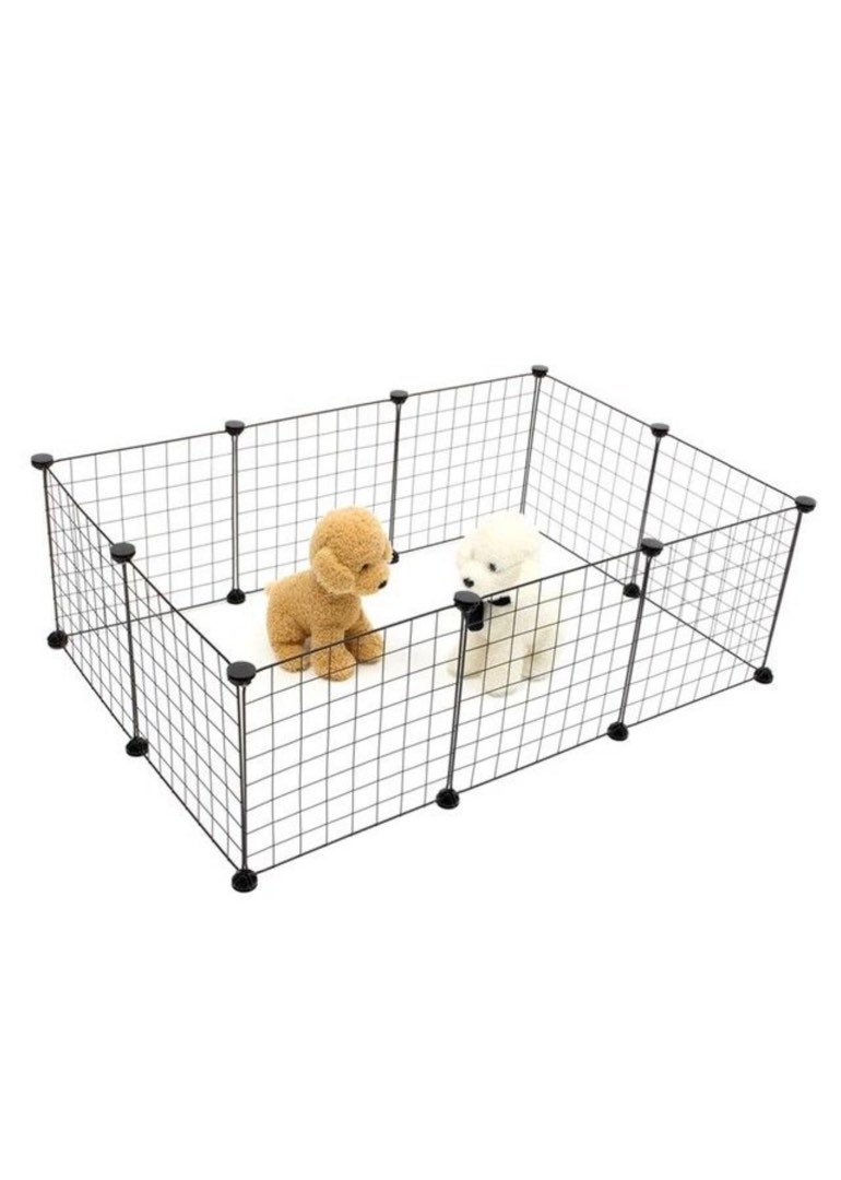 Customizable pet Dog Cat Cage Gate Playpen Fence, Pet Supplies, Homes ...