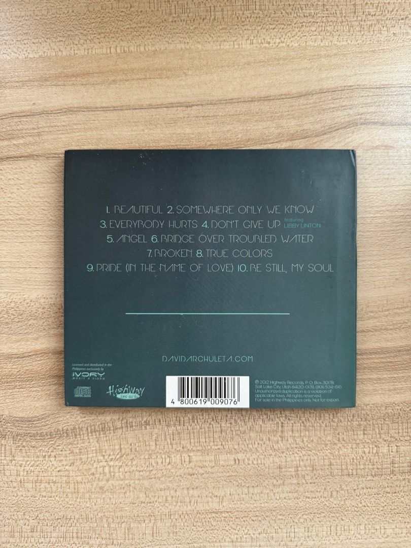 David Archuleta Begin CD, Hobbies & Toys, Music & Media, CDs & DVDs on ...