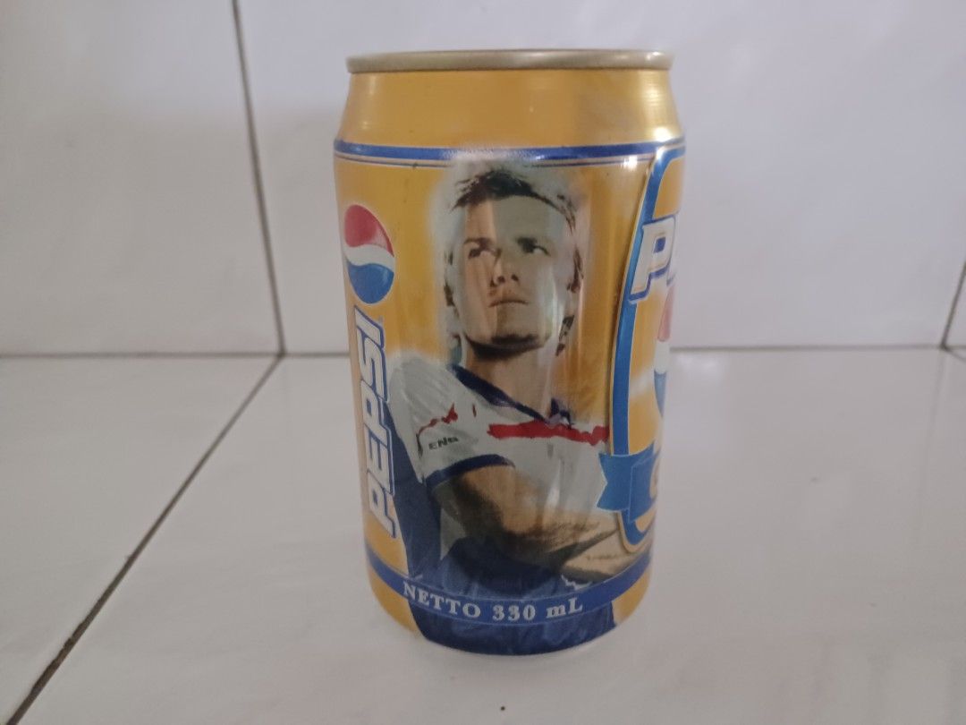 David Beckham Pepsi Can, Hobbies & Toys, Collectibles & Memorabilia ...