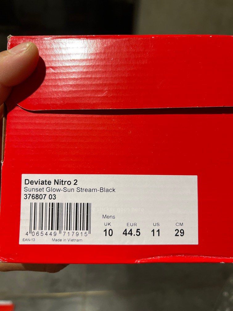Deviate Nitro 2, Men's Fashion, Footwear, Sneakers on Carousell