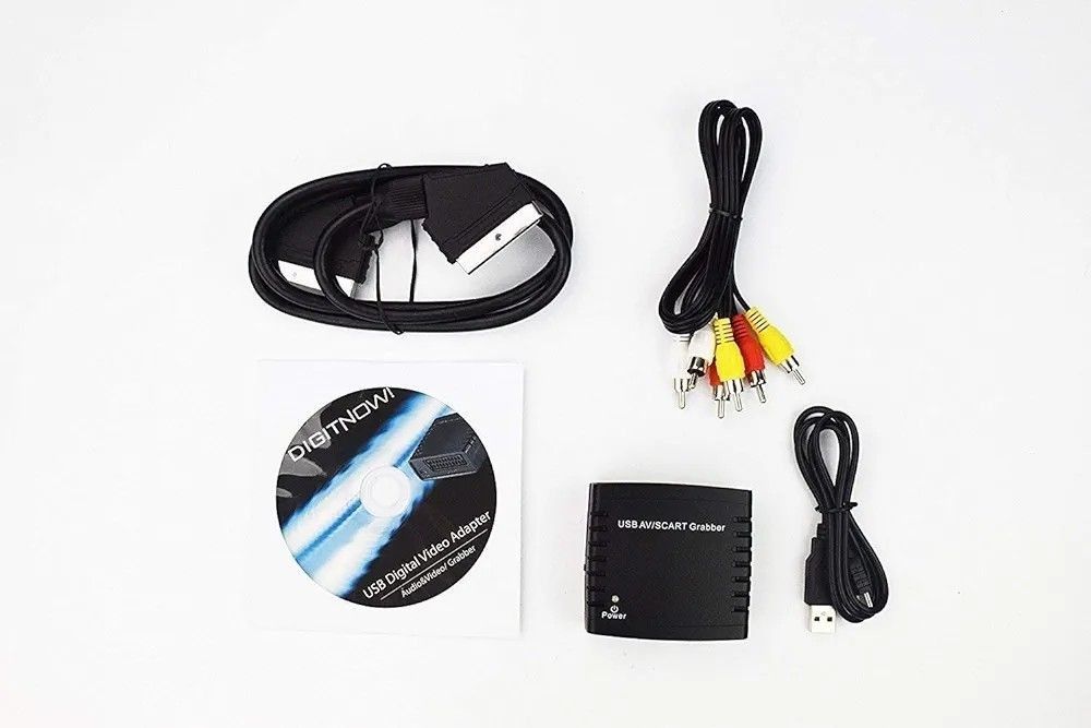 DIGITNOW! Video Grabber Capture Card Transfer TV / Hi8 / VHS to DVD ...