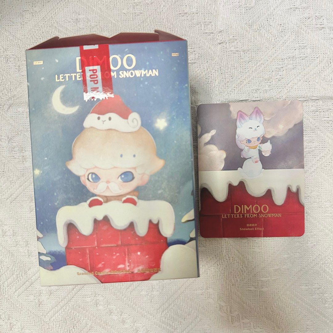 Dimoo Candle Snowball Effect, Hobbies & Toys, Toys & Games on Carousell