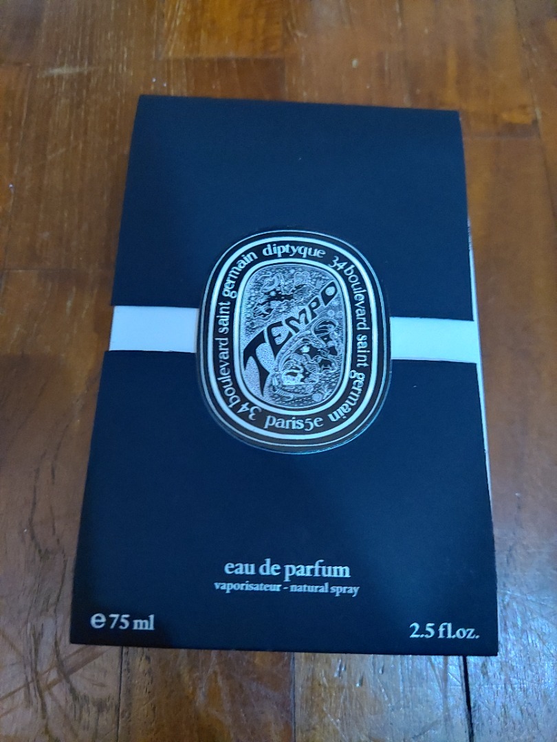 Diptyque Tempo EDP 75ml 95%, Beauty & Personal Care, Fragrance ...