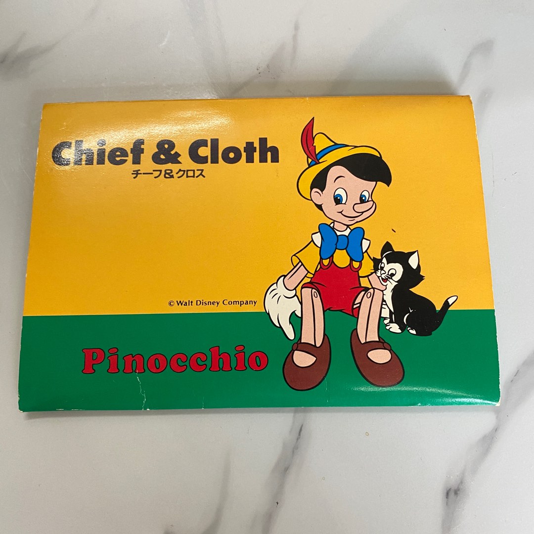 Disney Pinocchio Chief & Cloth, Hobbies & Toys, Toys & Games on Carousell