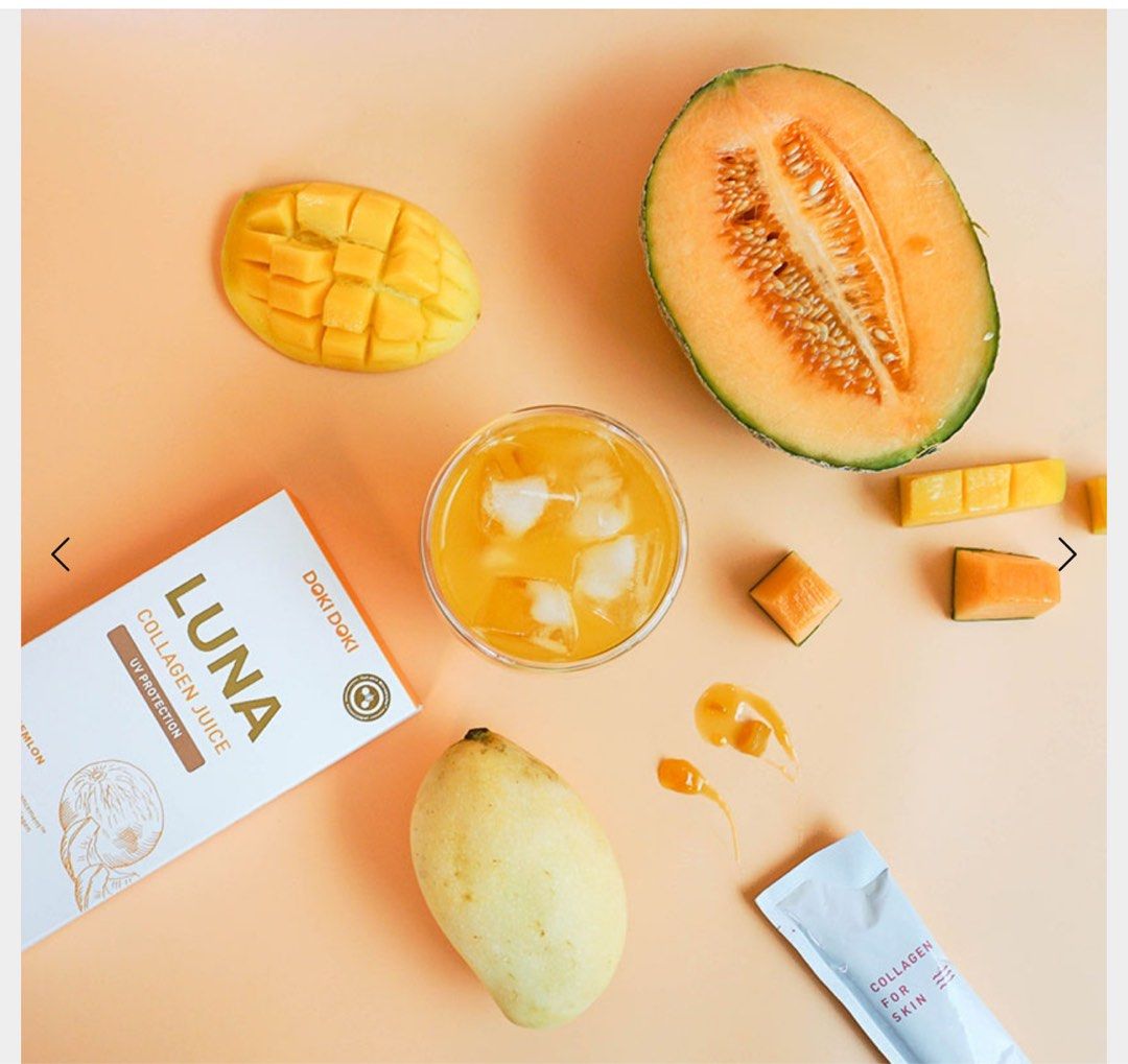 Doki Doki Luna collagen juice, Health & Nutrition, Health Supplements ...