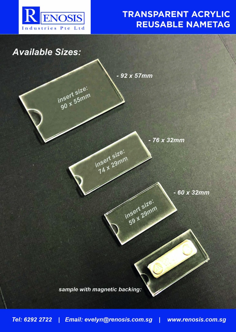 Door name tag sign signage door tag table stand table tent aluminium ...