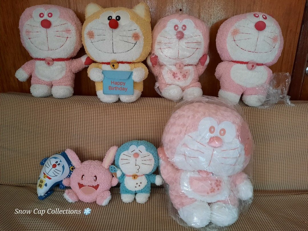 Doraemon Stuffed Toys, Hobbies & Toys, Toys & Games on Carousell