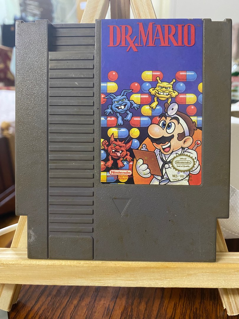 Dr. Mario Nintendo Entertainment System, 1990 NES Cartridge UnTested ...
