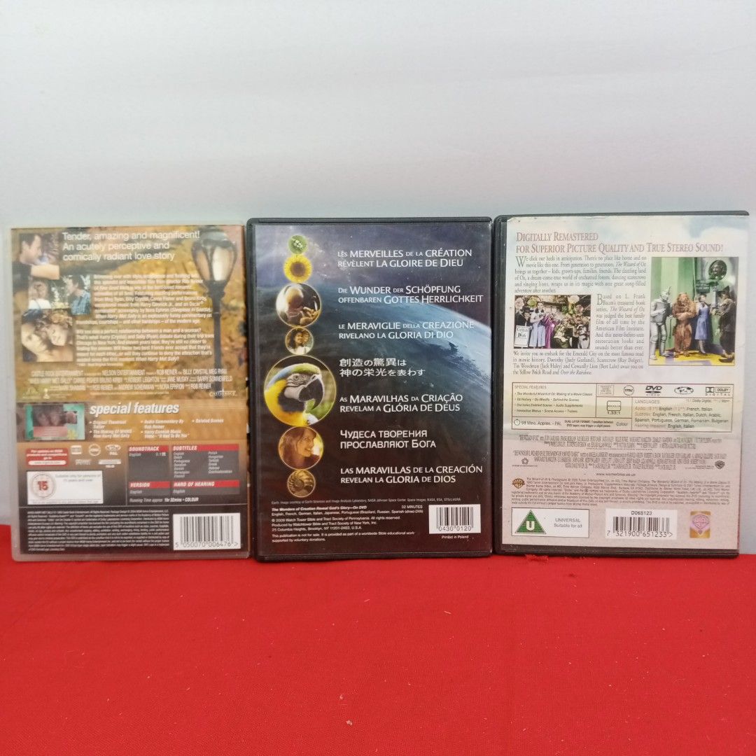 DVD Various genre movie disc in very good condition for 165 each *Y68D ...