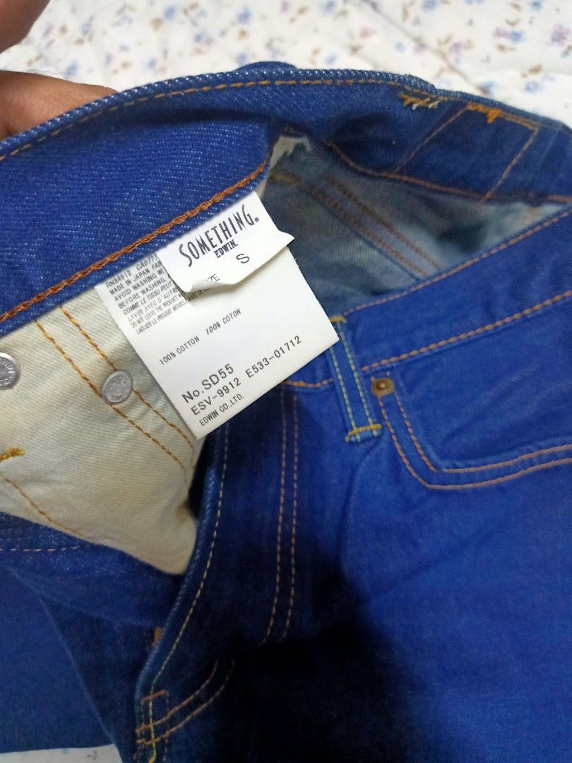 Edwin Something selvedge, Men's Fashion, Bottoms, Jeans on Carousell
