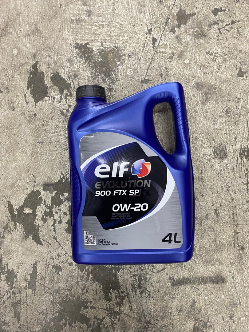 ELF Fully Synthetic Engine Oil 0W20 4L, Car Accessories, Accessories on ...