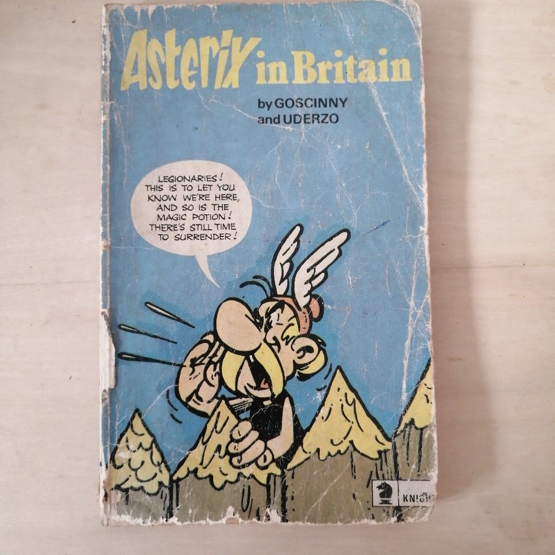 (ENG) Vintage Comic Book-Asterix In Britain, Hobbies & Toys, Books & Magazines, Comics & Manga ...
