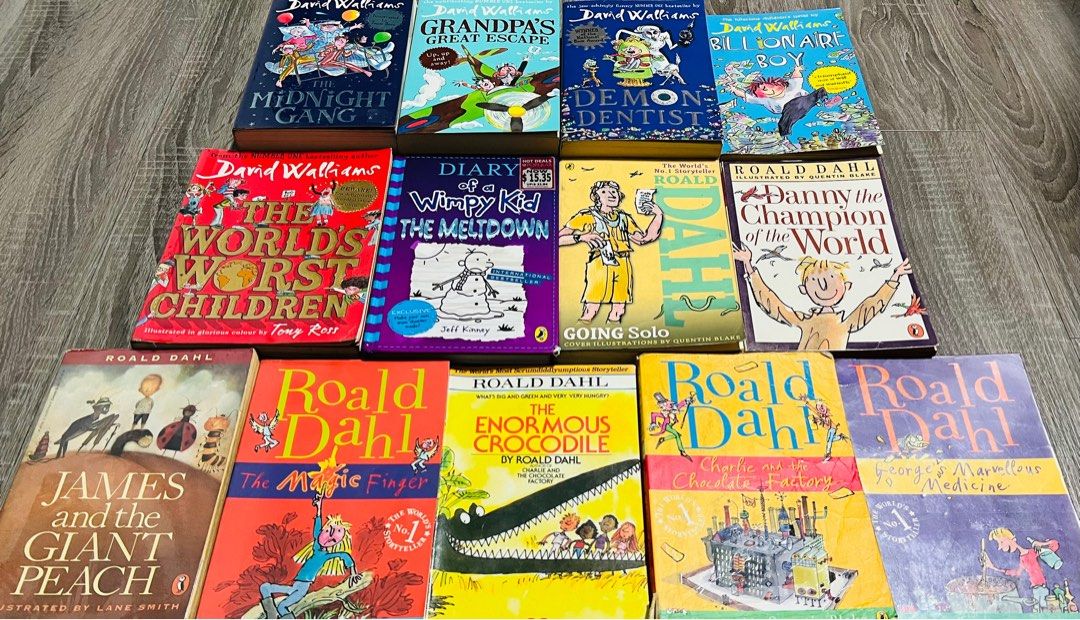 24 English Story Books [ David Walliams, Roald Dahl, FREE Enid Blyton ...