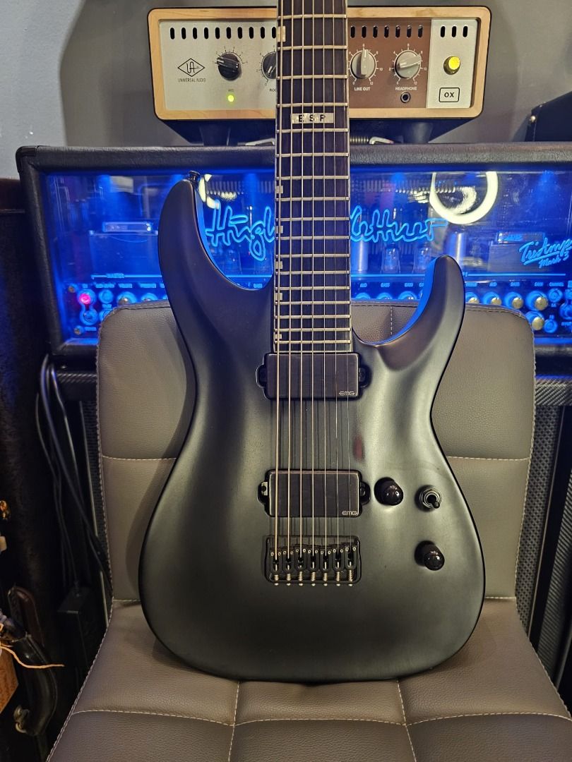 ESP EII Horizon Baritone 7 String, Hobbies & Toys, Music & Media ...