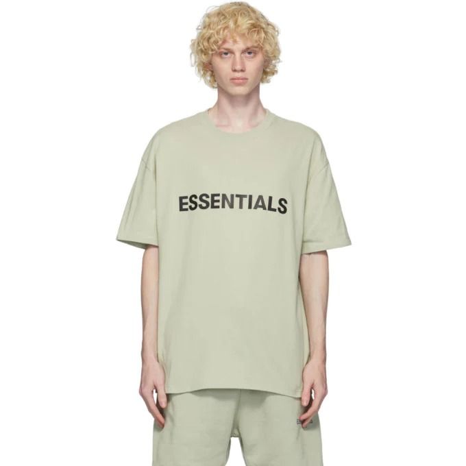 ESSENTIALS MATCHA GREEN M, Men's Fashion, Tops & Sets, Tshirts & Polo ...