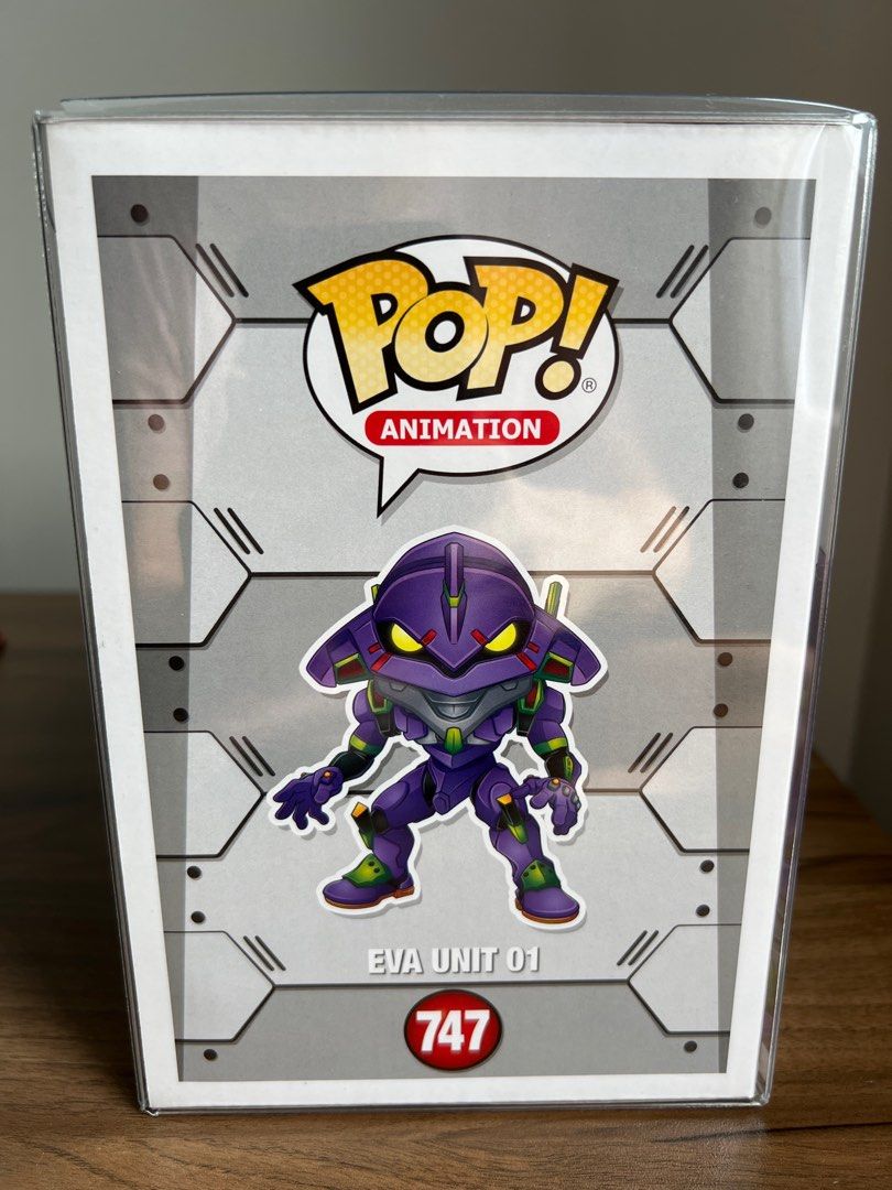 Eva Unit 01 Evangelion Funko Pop #747 with FREE keychain plush, Hobbies ...