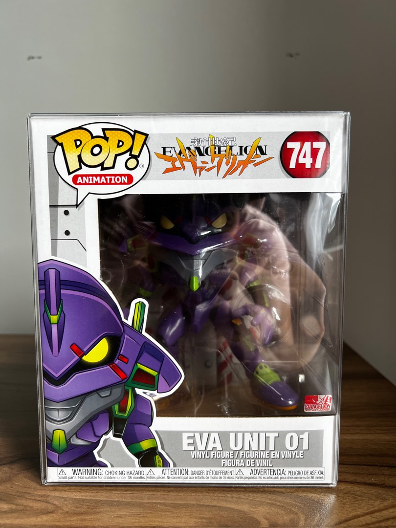 Eva Unit 01 Evangelion Funko Pop #747 with FREE keychain plush, Hobbies ...