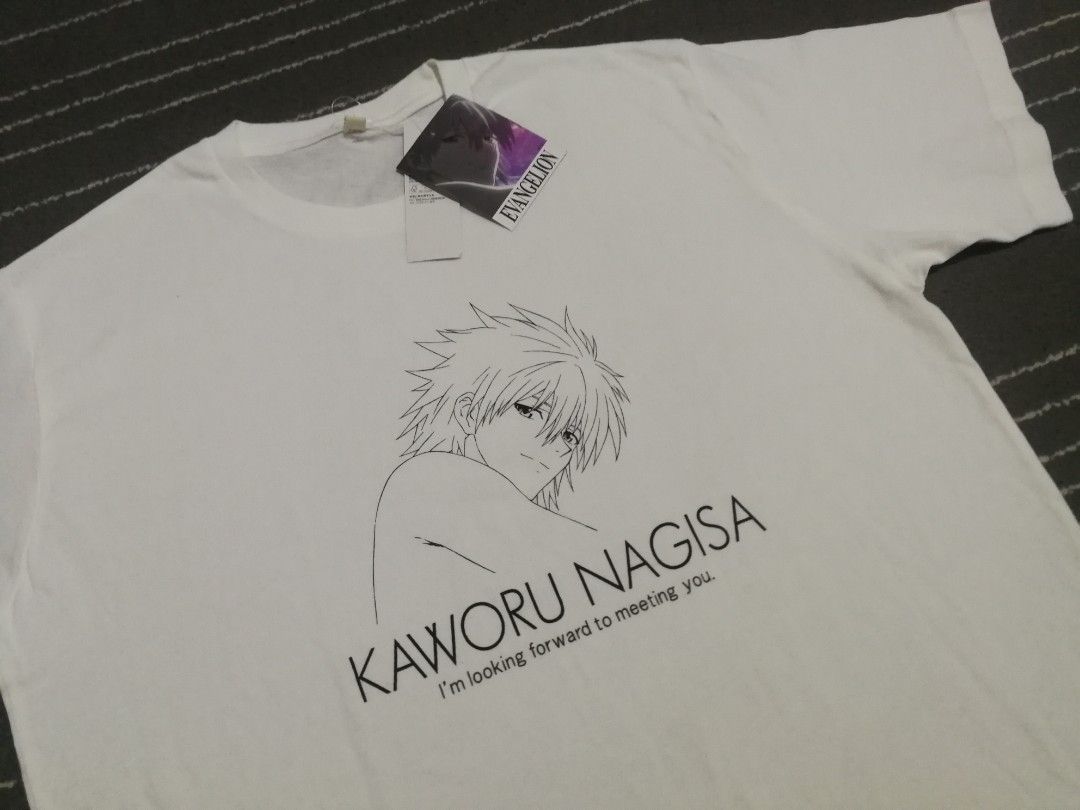 EVANGELION Kaworu Nagisa X topvalu XL, Luxury, Apparel on Carousell