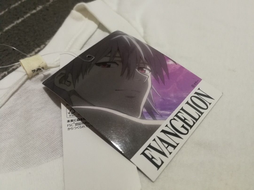 EVANGELION Kaworu Nagisa X topvalu XL, Luxury, Apparel on Carousell