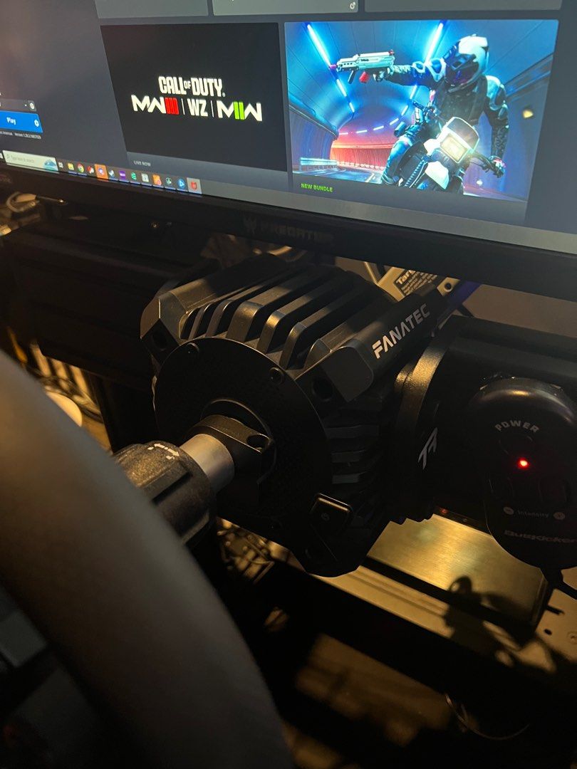 Fanatec CSL DD PRO 8nm Setup Gran Turismo w accessories, Video Gaming ...