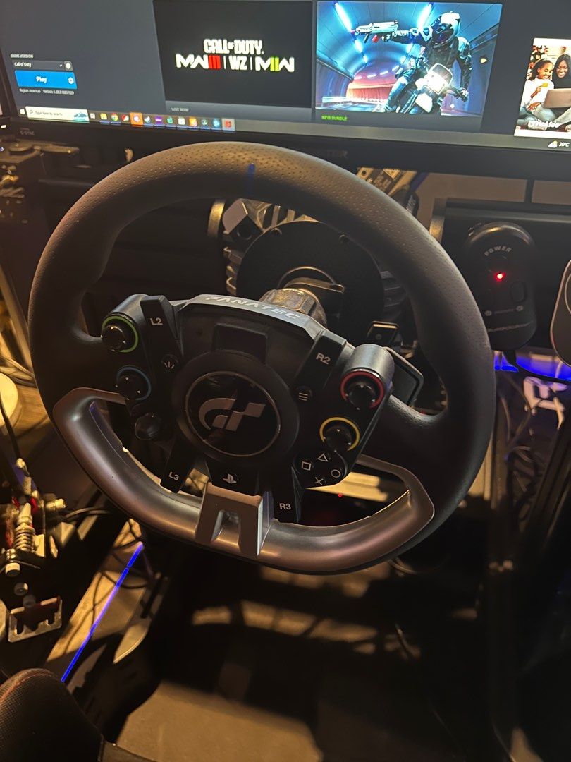 Fanatec CSL DD PRO 8nm Setup Gran Turismo w accessories, Video Gaming ...