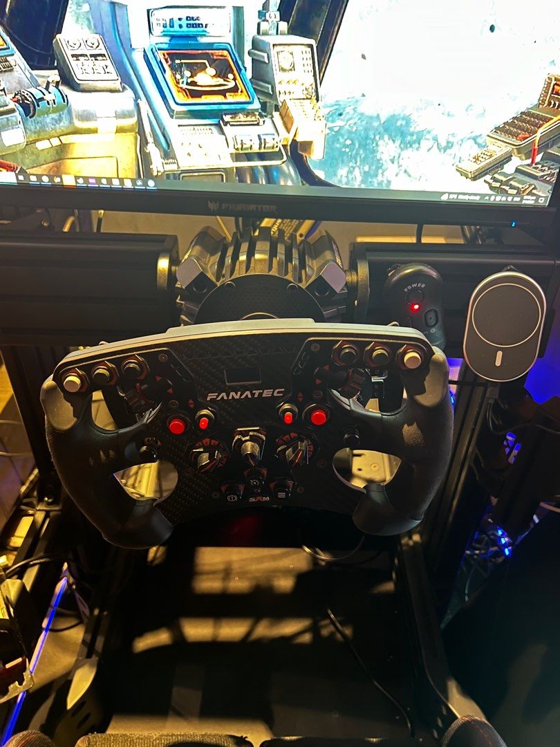 Fanatec CSL DD PRO 8nm Setup Gran Turismo w accessories, Video Gaming ...