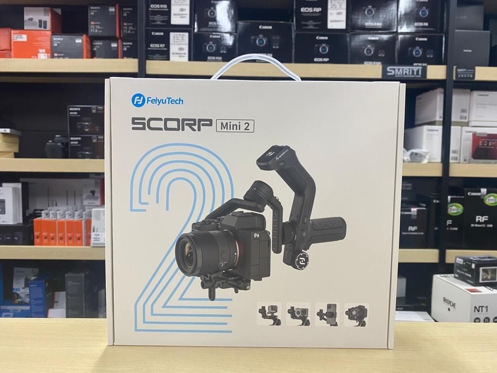 Feiyu SCORP-Mini-2 Handheld Gimbal 3-Axis Stabilizer w/AI Tracking for ...