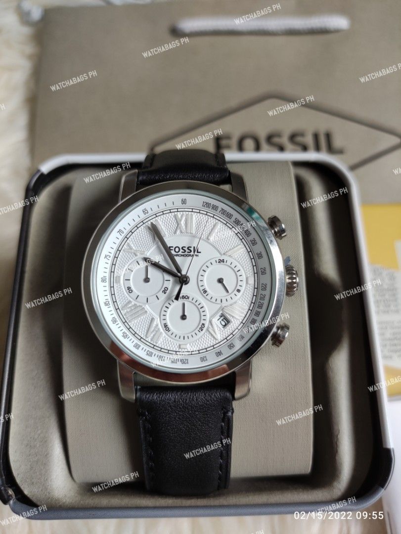 Fossil Buchanan Chronograph Watch FS5102, Men's Fashion, Watches ...