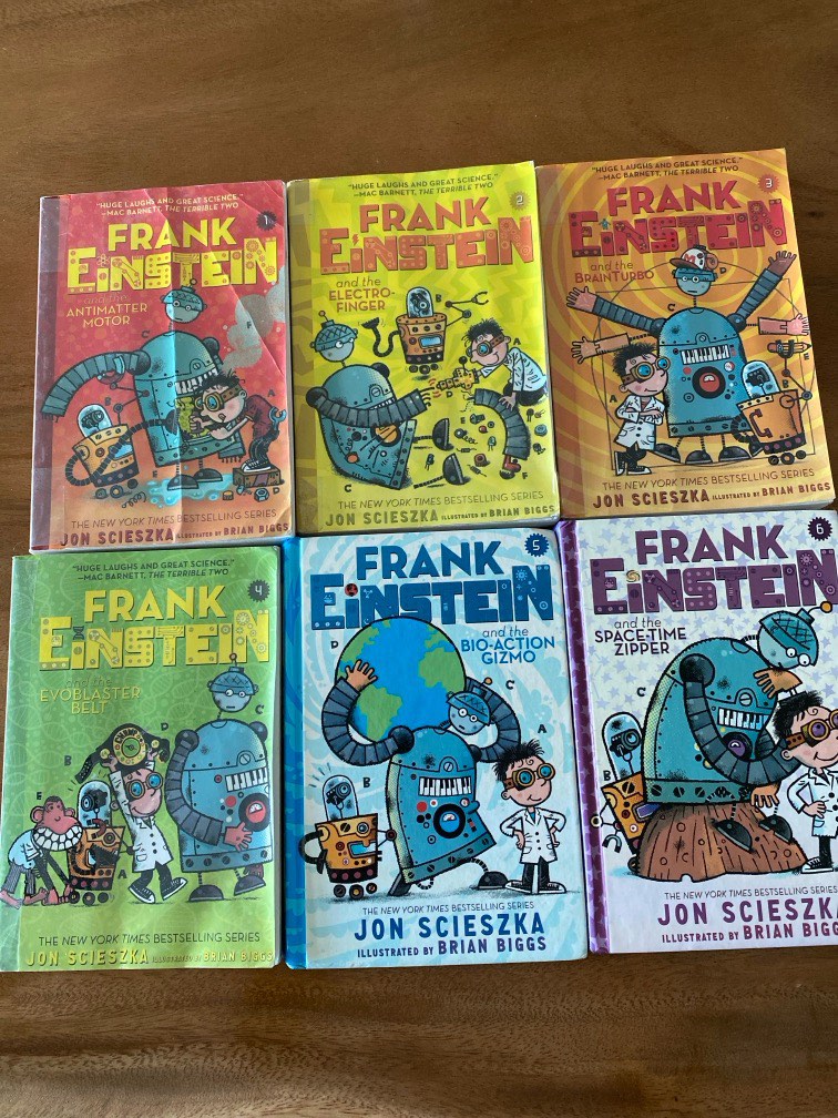 Frank Einstein series by Jon Scieszka, Hobbies & Toys, Books ...