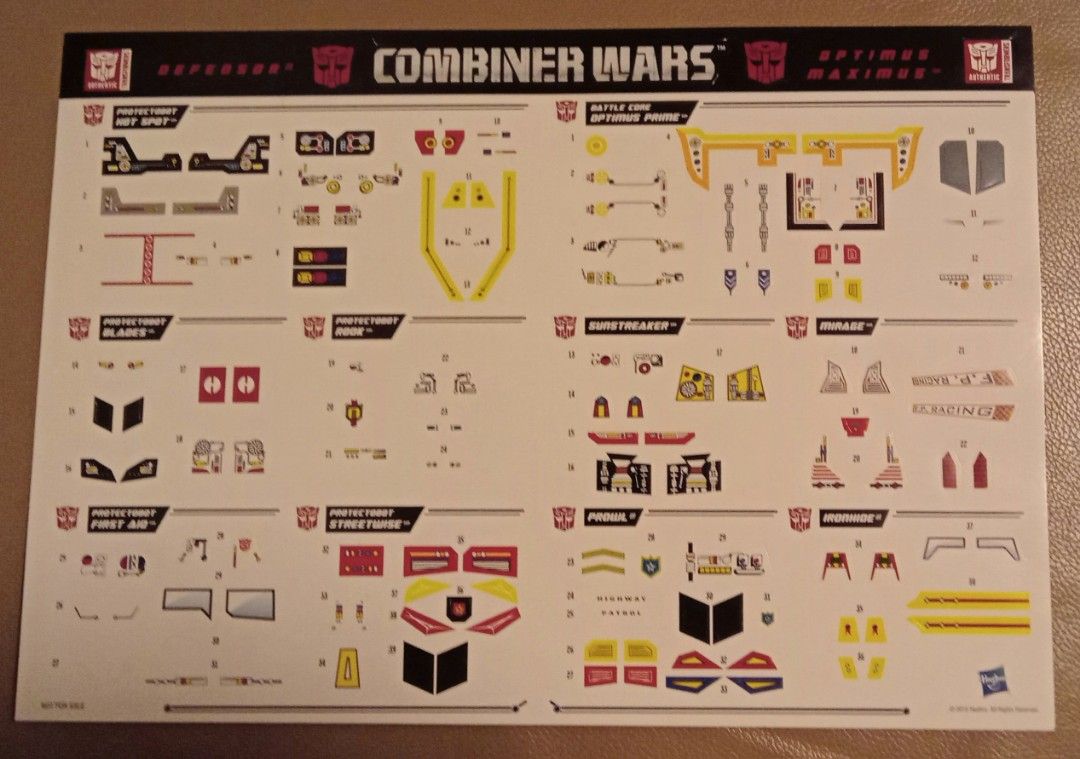 [FREE Combiner Wars Defensor Stickers] + Henkei Cyclonus & Legends EZ ...