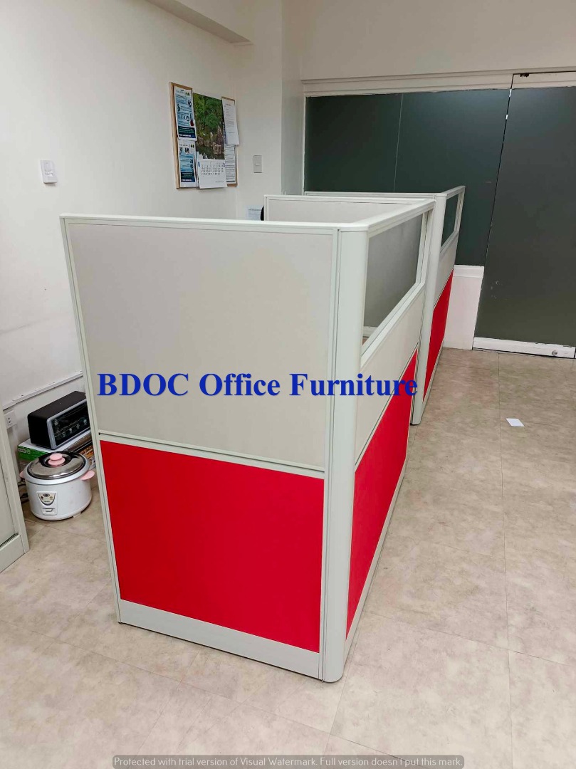 full fabric office partition / floor to ceiling partition / toilet ...