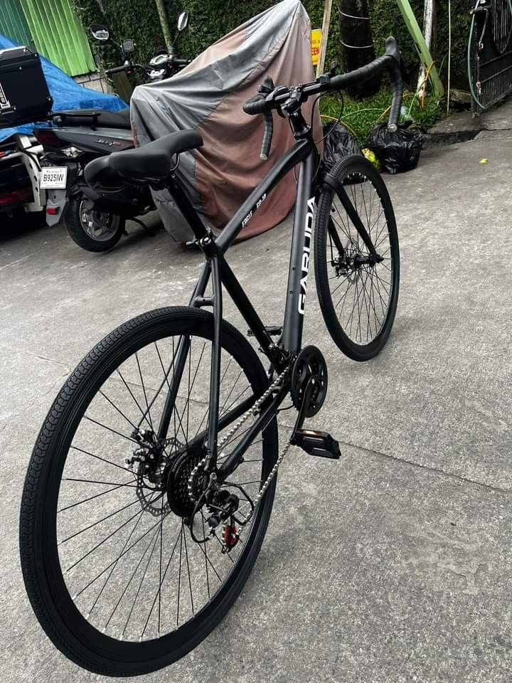 GARUDA GD-18 ALLOY GRAVEL BIKE 2024 (700c x 35c), Sports Equipment ...