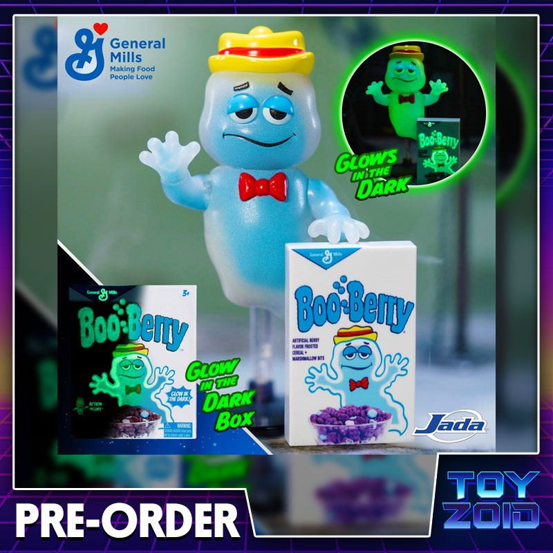 General Mills Boo Berry Glow in the Dark Exclusive 6 Inch Scale ...