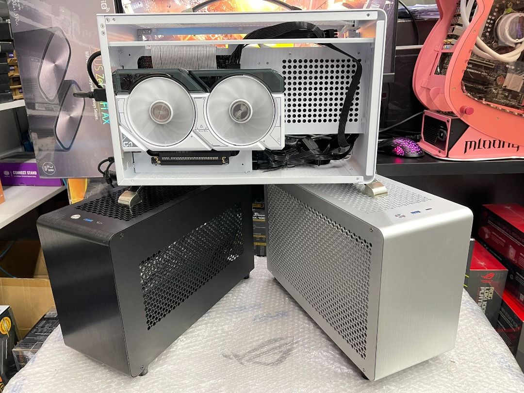 Gintol S400 MINI ITX Case Type-C/USB 3.0 Interface SFX Power Supply 30 40 Series Graphics Card ...