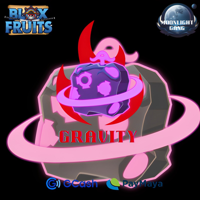Gravity Permanent Fruit- Bloxfruit, Video Gaming, Gaming Accessories ...