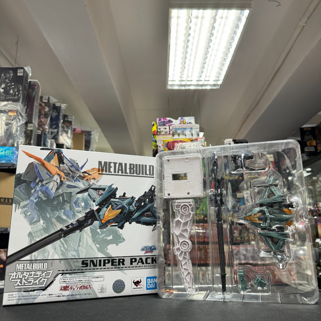 寄賣-GUNDAM-Metal Build Sniper Pack 050102231230012, 興趣及遊戲, 玩具 & 遊戲類 ...
